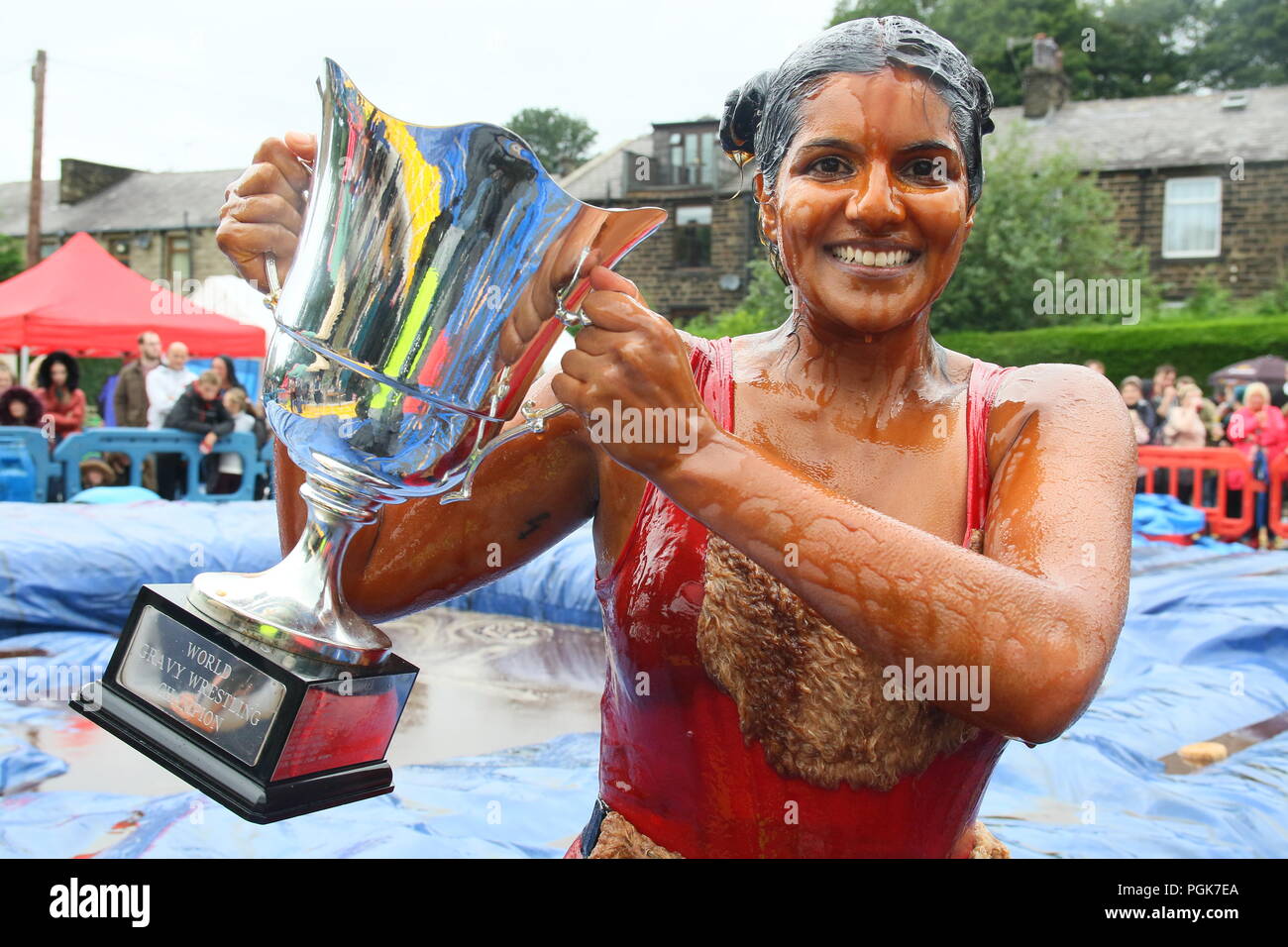 Gravy wrestling 2018 hi-res stock photography and images - Alamy