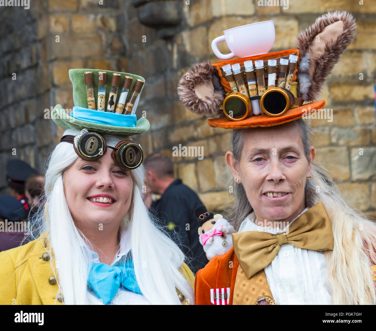 Lincoln, UK. 27th Aug 2018. The Asylum Steampunk Festival at Lincoln ...