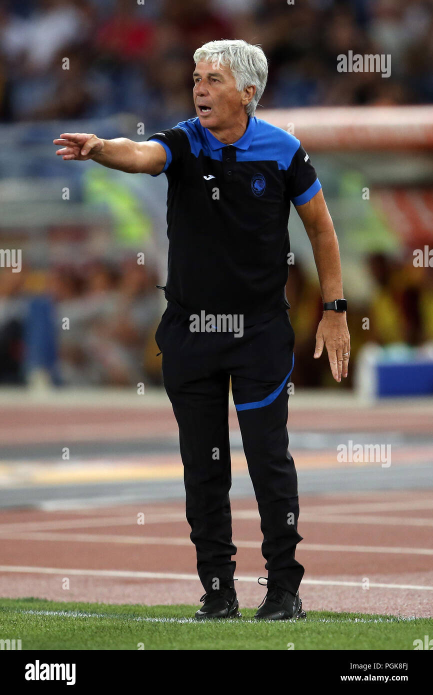 Stadio Olimpico, Rome, Italy. 27th Aug, 2018. Serie A Football, Roma ...