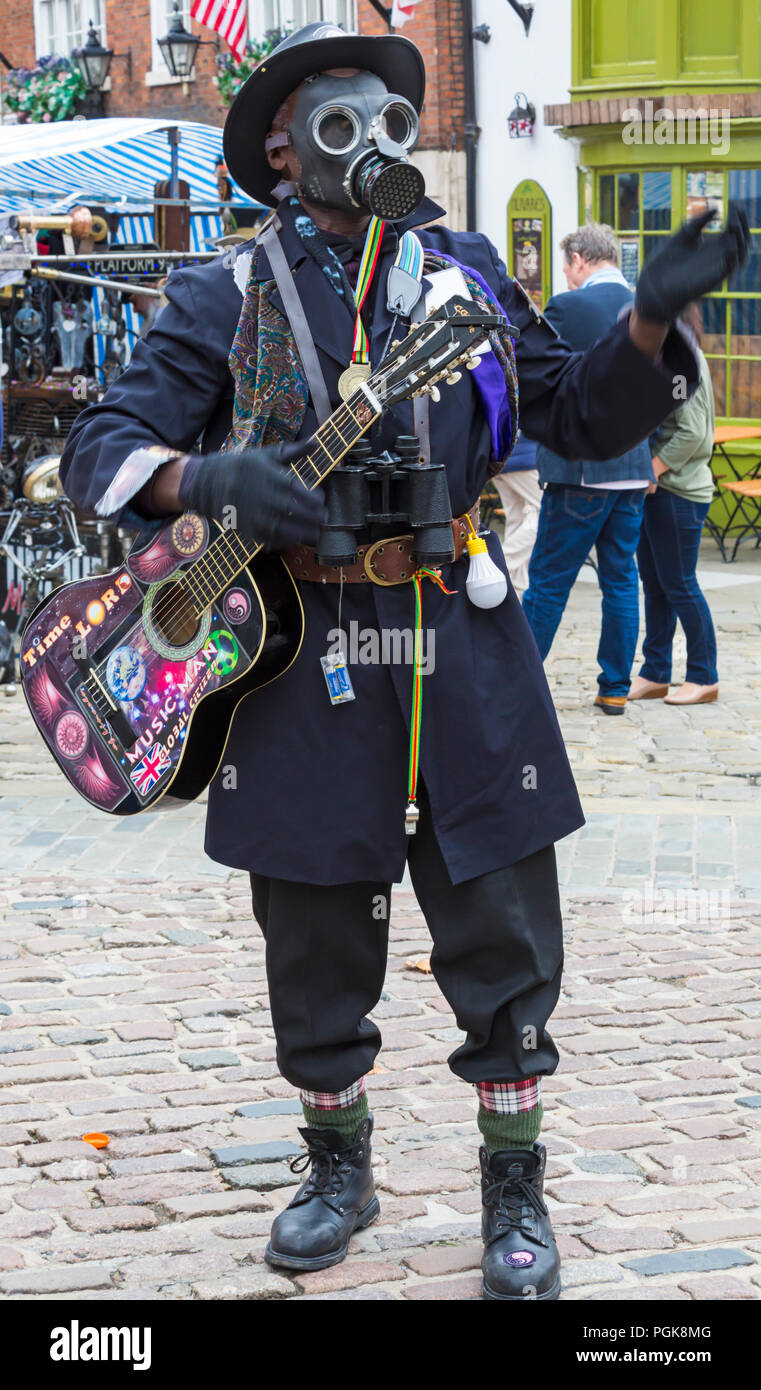 Lincoln, UK. 27th Aug 2018. The Asylum Steampunk Festival at Lincoln ...