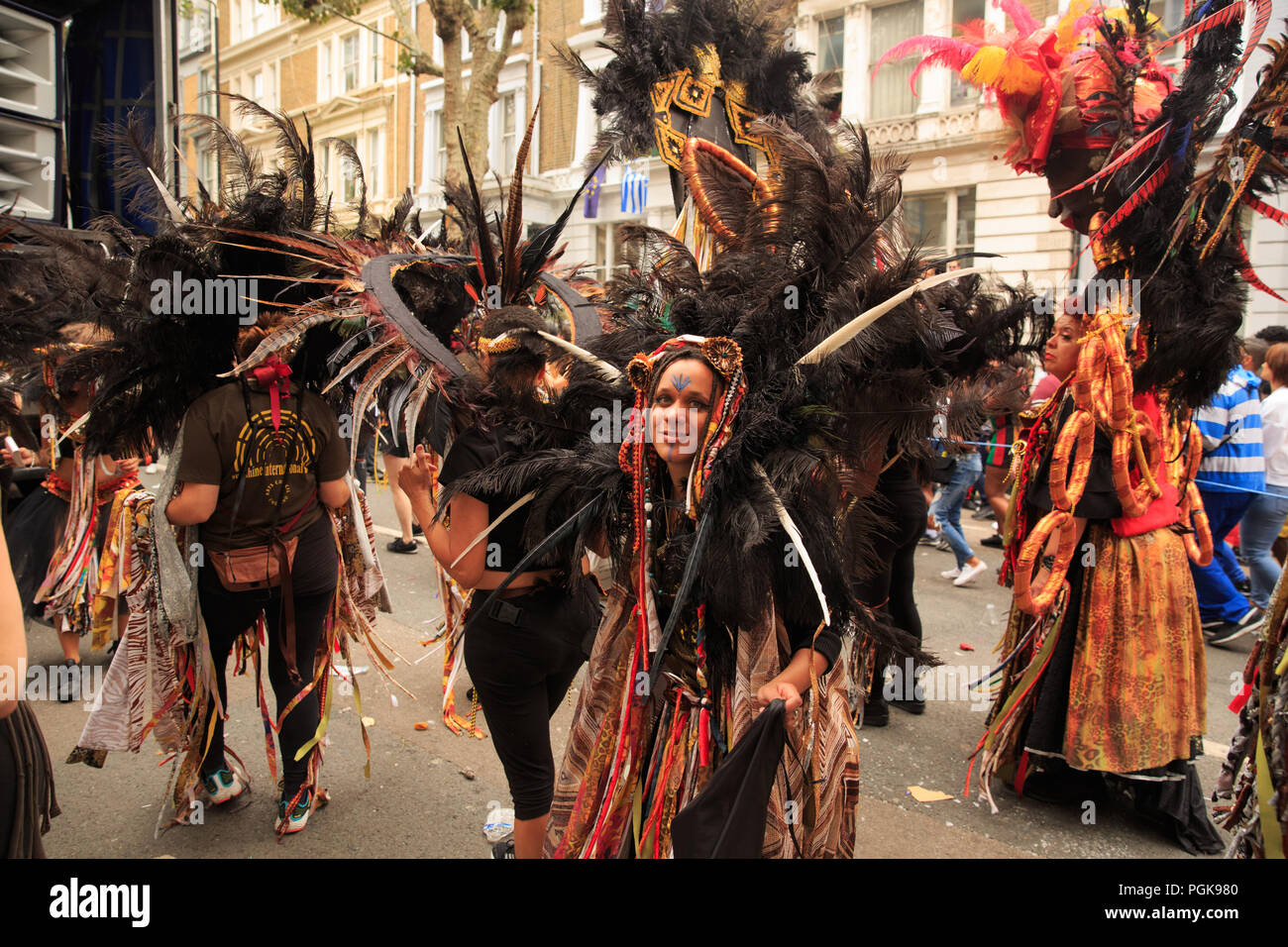 Ladbroke Grove, London, UK, 27th August 2018, Notting Hill Carnival ...