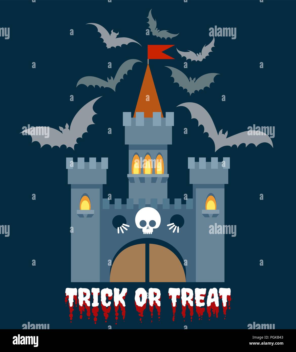 Vintage window in castle Stock Vector Images - Alamy