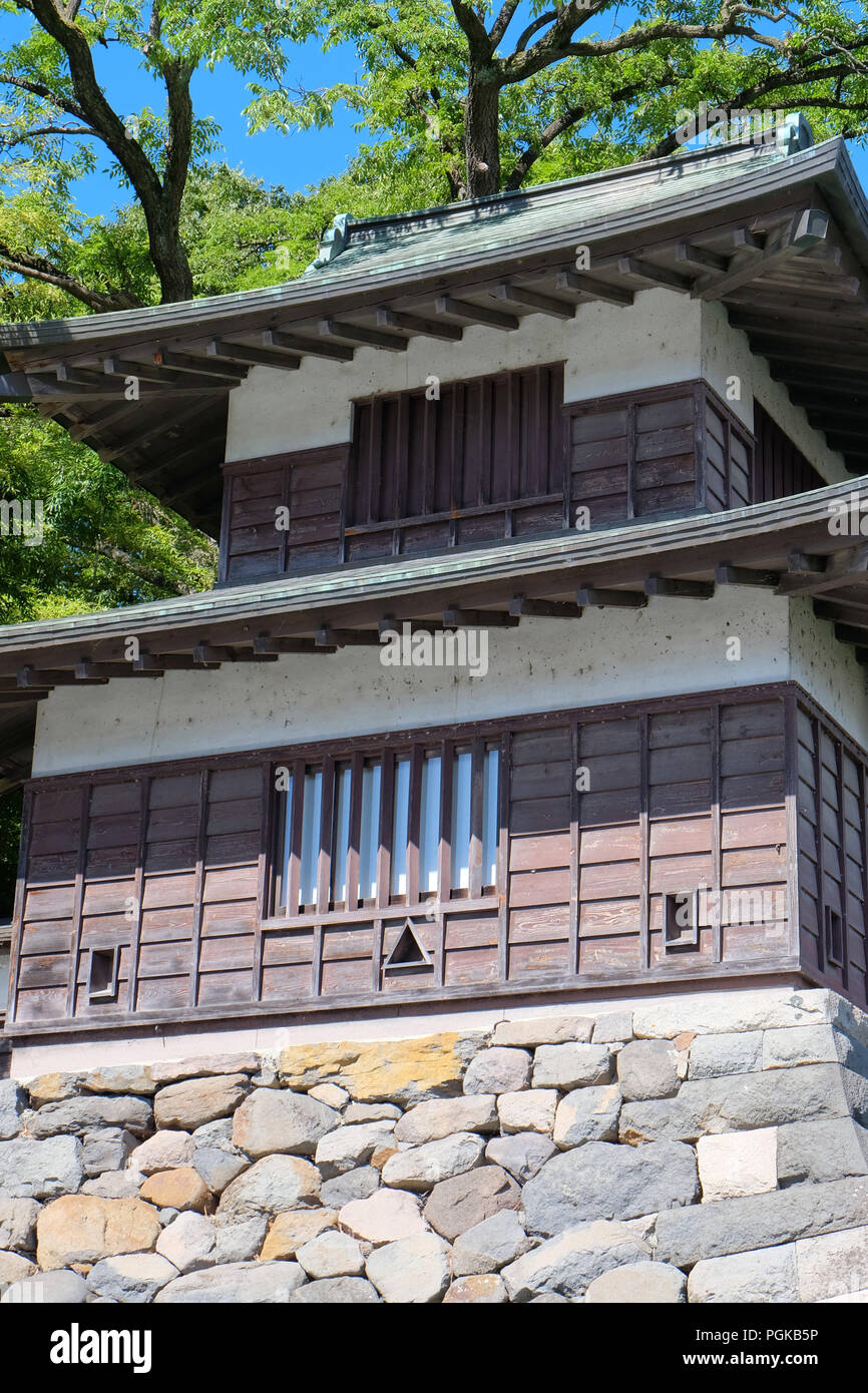 YAGURA tower of Takashima Castle Stock Photo - Alamy