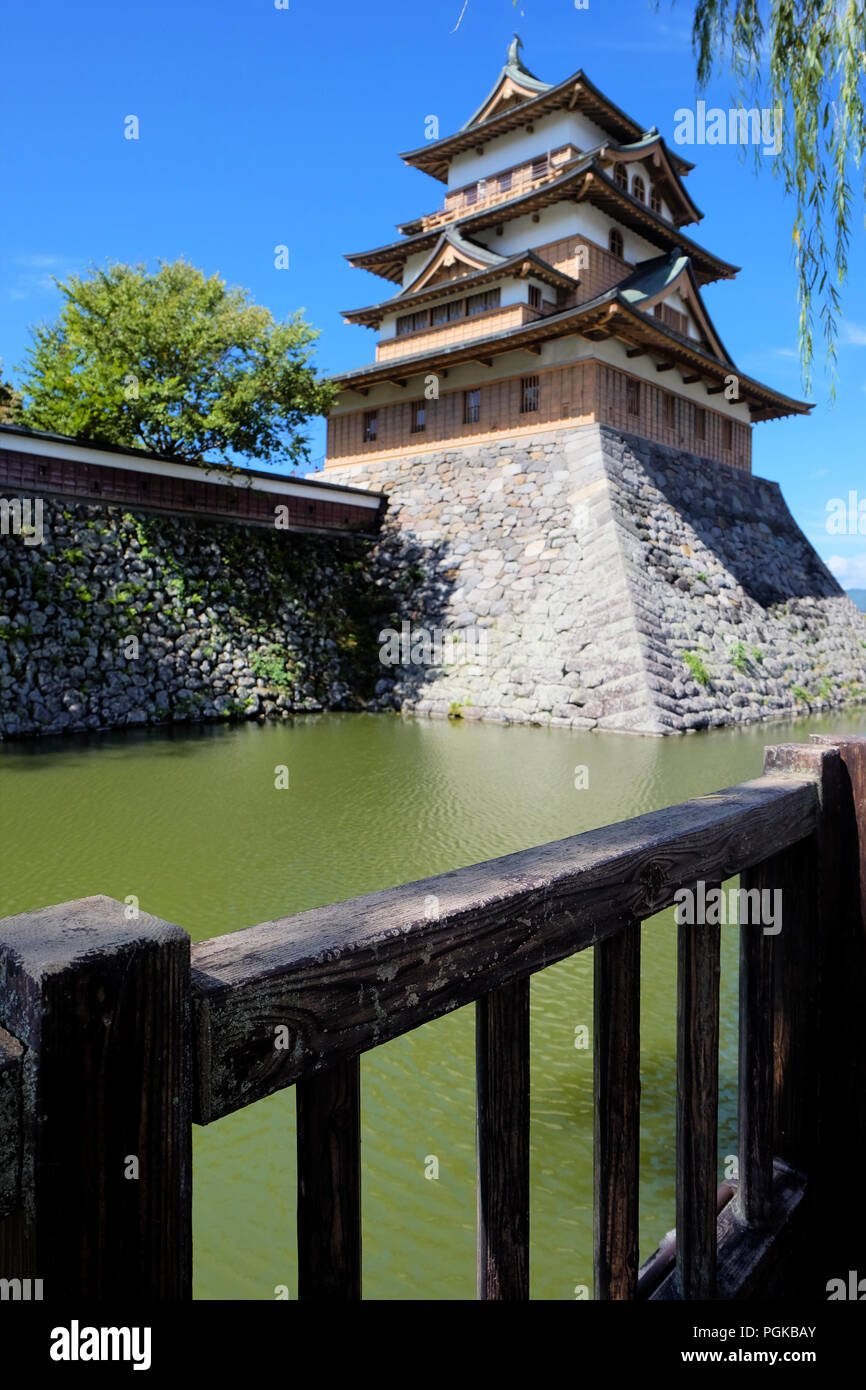 Takashima Castle of Suwa City, Nagano, Japan Stock Photo - Alamy