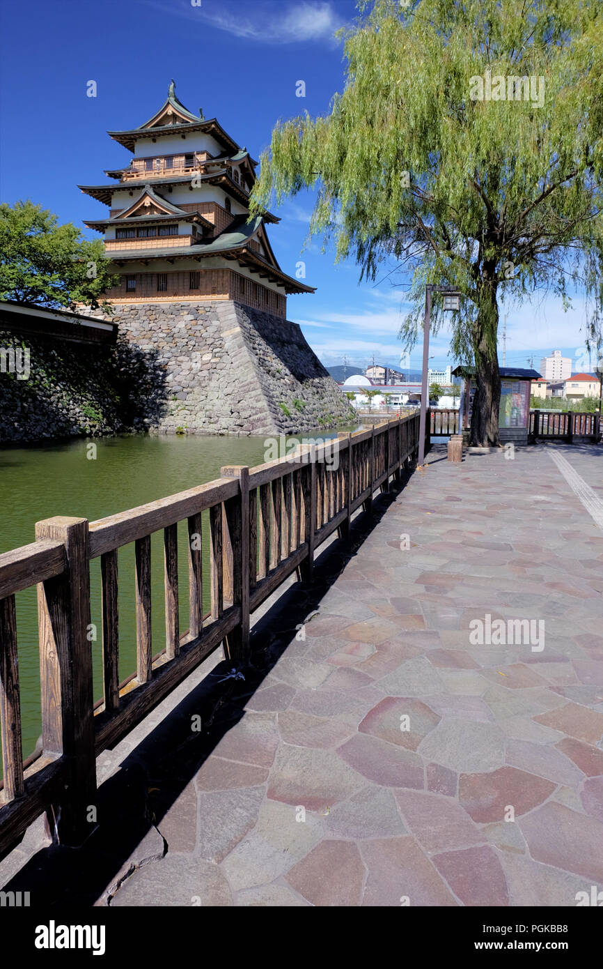 Takashima Castle of Suwa City, Nagano, Japan Stock Photo - Alamy