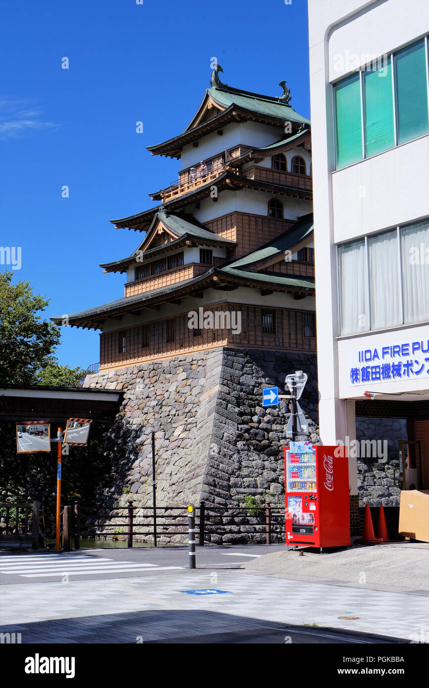 Takashima Castle of Suwa City, Nagano, Japan Stock Photo - Alamy