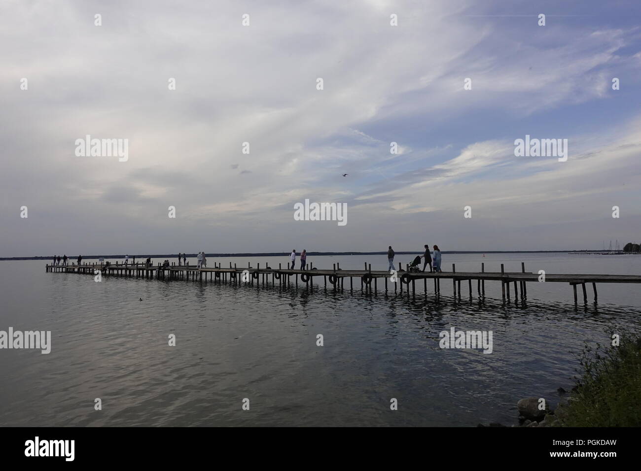 Seascape on Wilhelmstein, Steinhude am Meer,Germany Stock Photo - Alamy