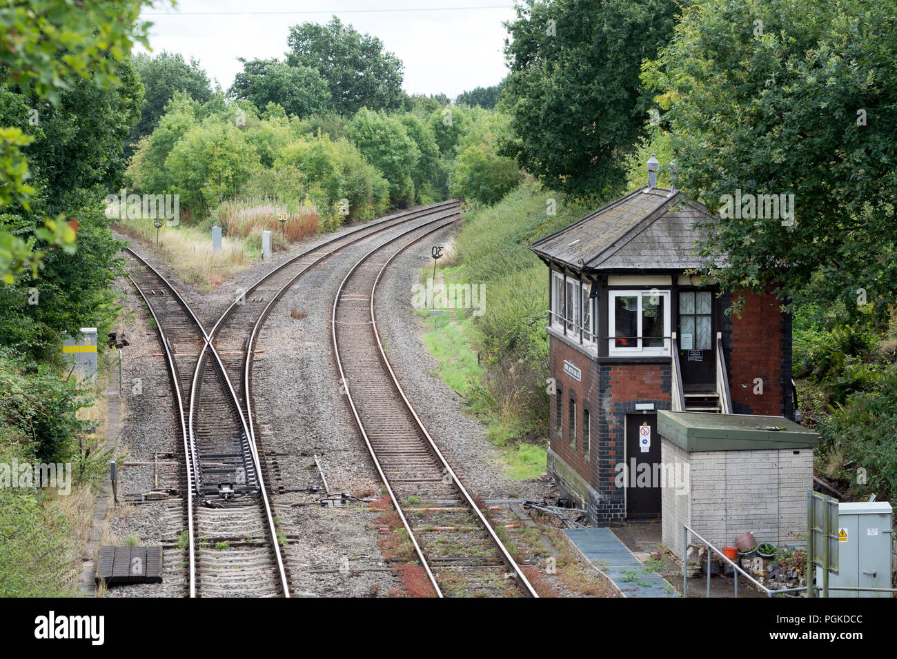 Rail signal box uk hi-res stock photography and images - Alamy