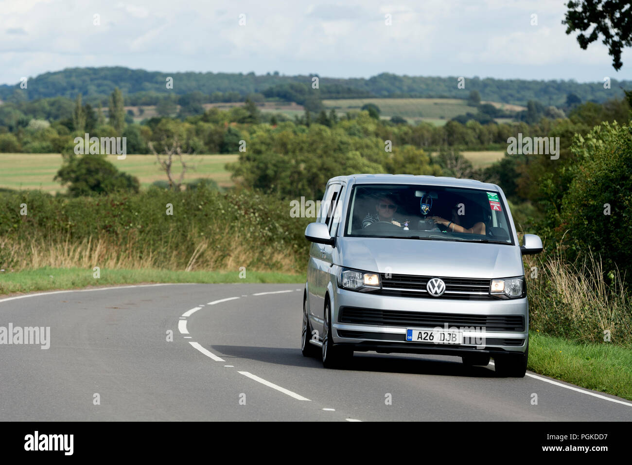Silver vw van hi-res stock photography and images - Alamy