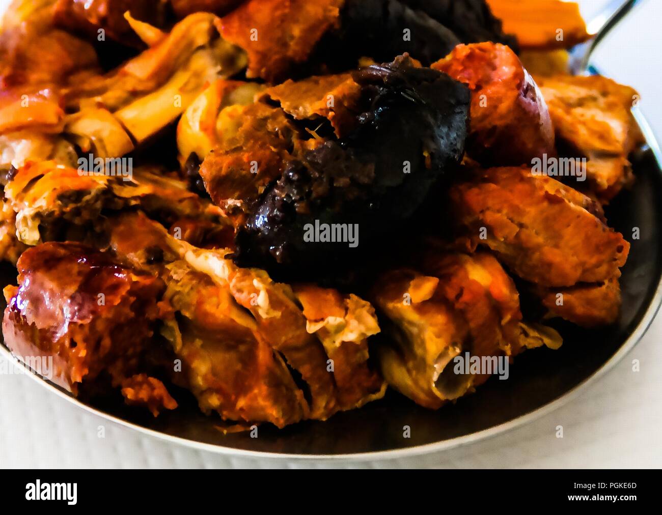 Cozido das Furnas local azorean volcanic meal in Sao Miguel, Azores ...