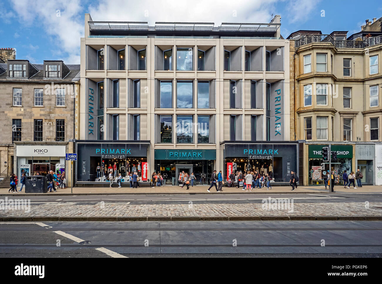 Primark department store in Princes Streeet Edinburgh Scotland UK Stock ...