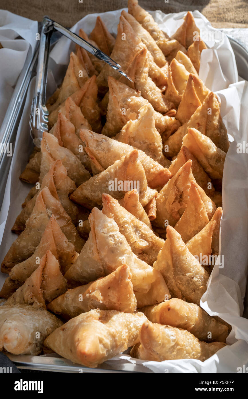 Traditional indian samosas hi-res stock photography and images - Alamy
