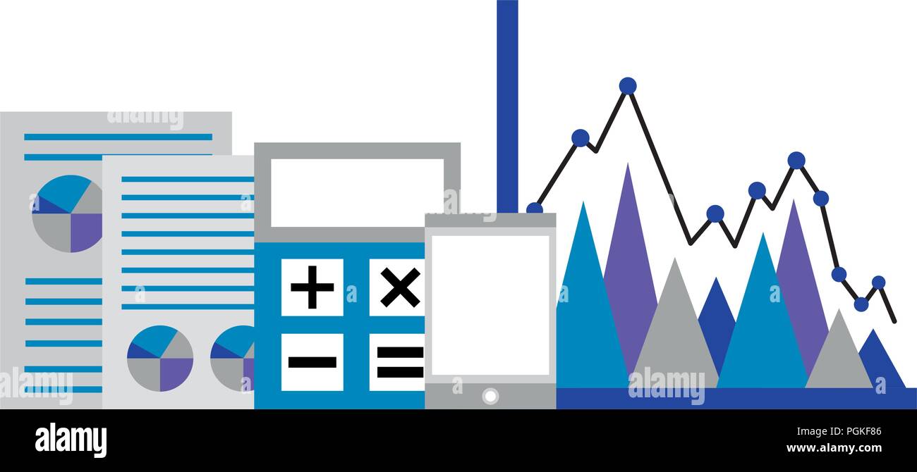 Stock market reports Stock Vector Images - Alamy