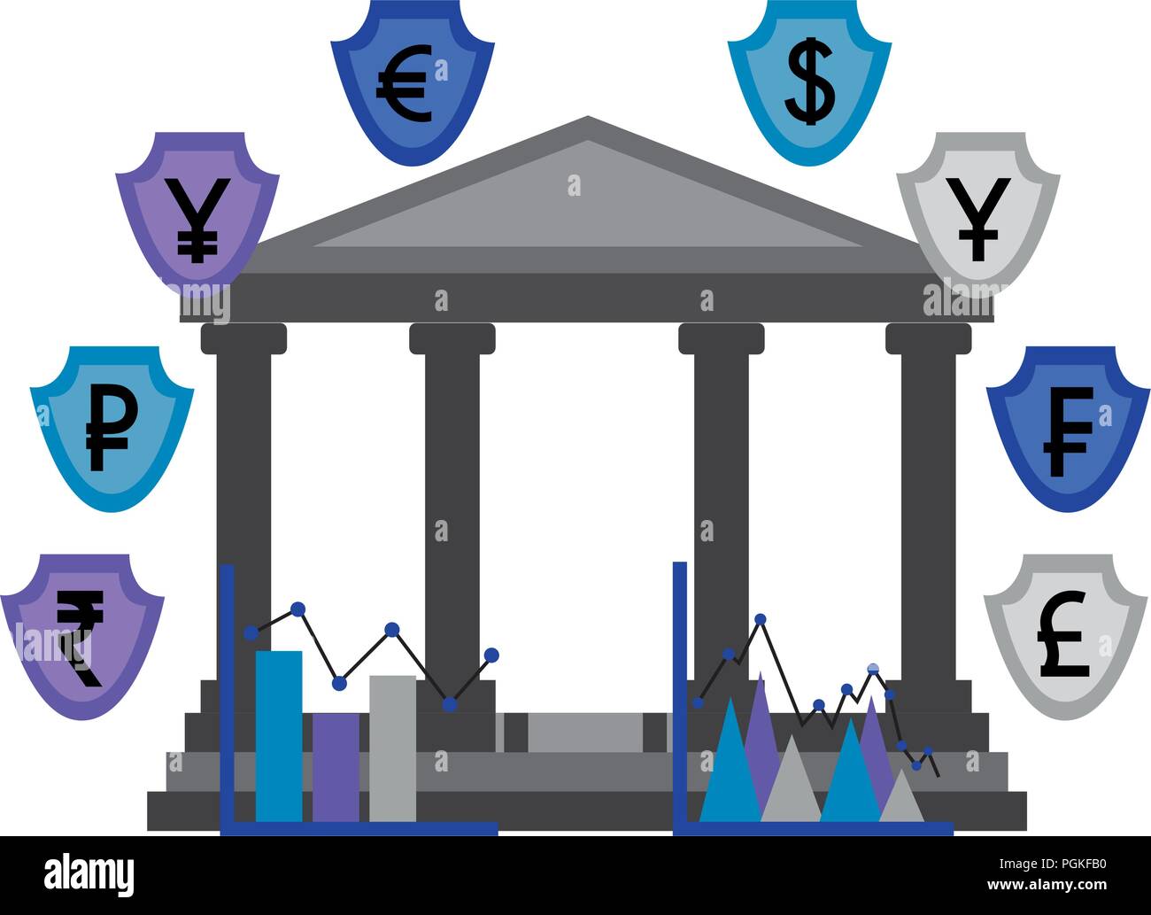 banking business foreign exchange currency Stock Vector Image & Art - Alamy
