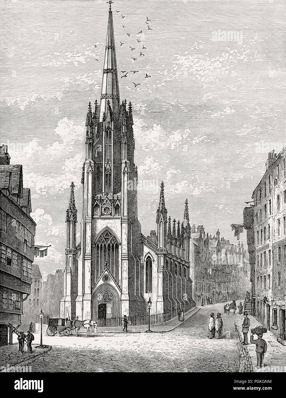 The Hub, Royal Mile, Edinburgh, Scotland, a multi-functional building ...