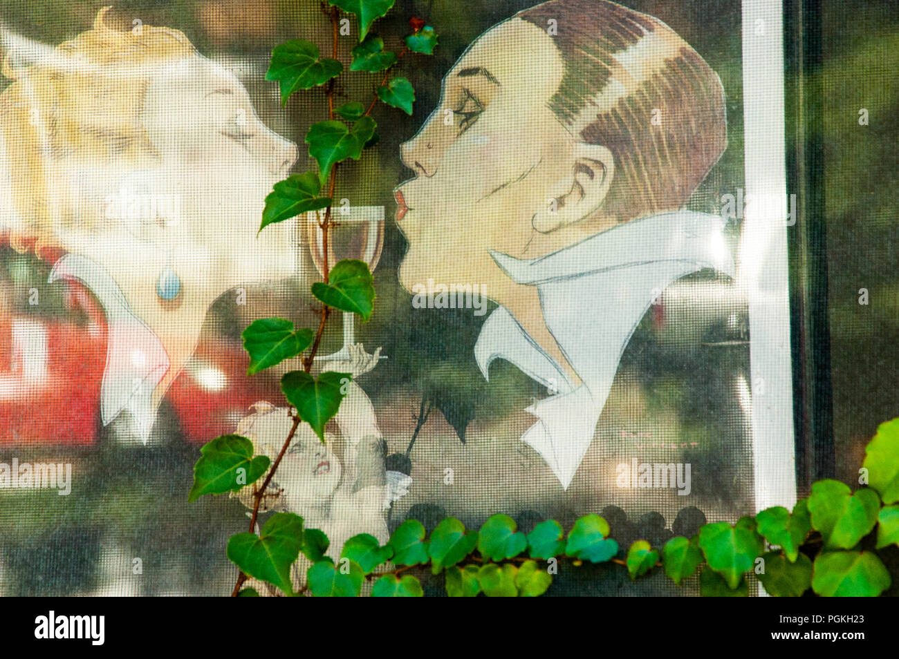 Baltimore City painted screen is a vernacular folk art in Baltomore ...