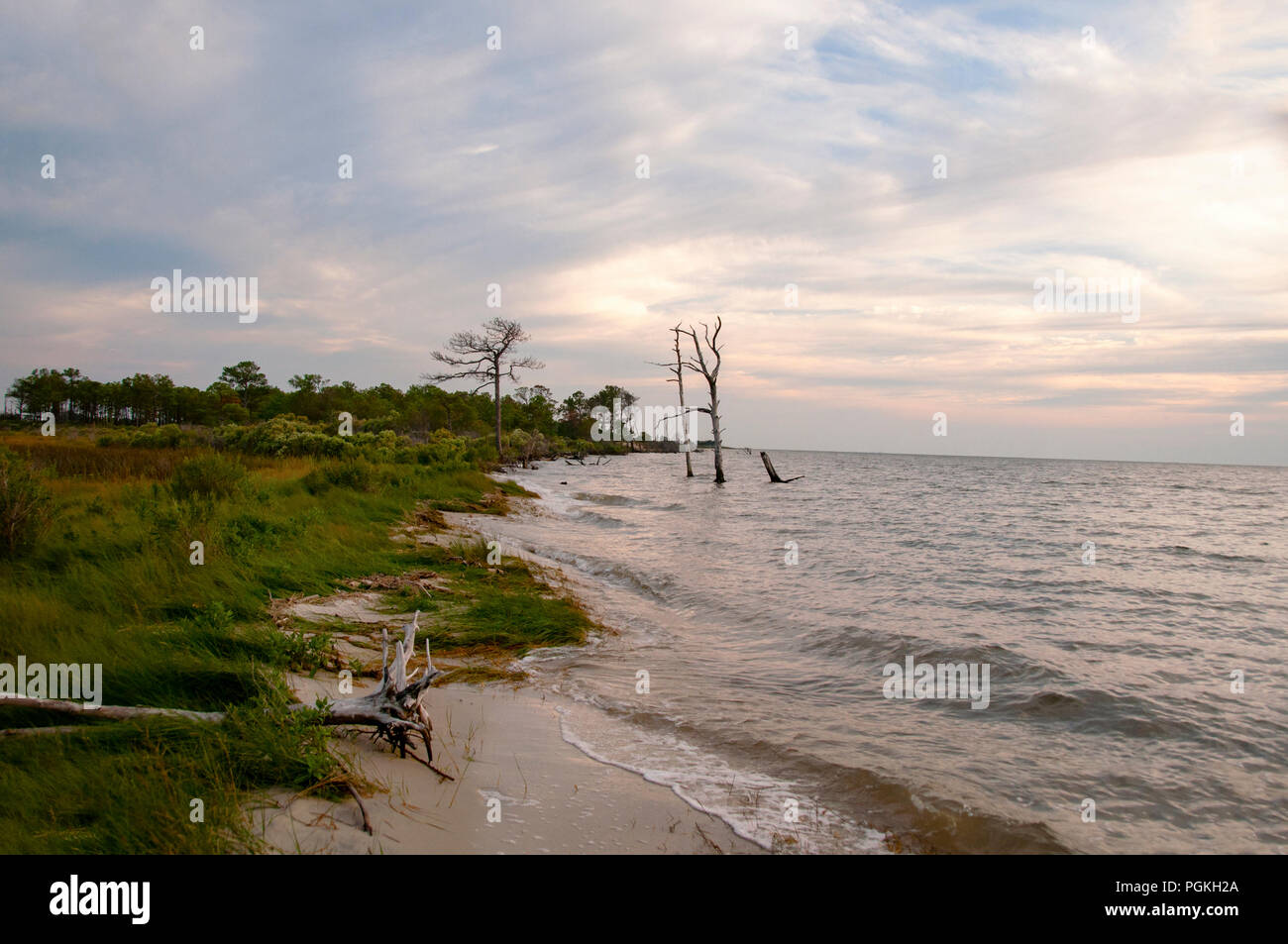 Deal Island on the Chesapeake Bay in Maryland Stock Photo - Alamy