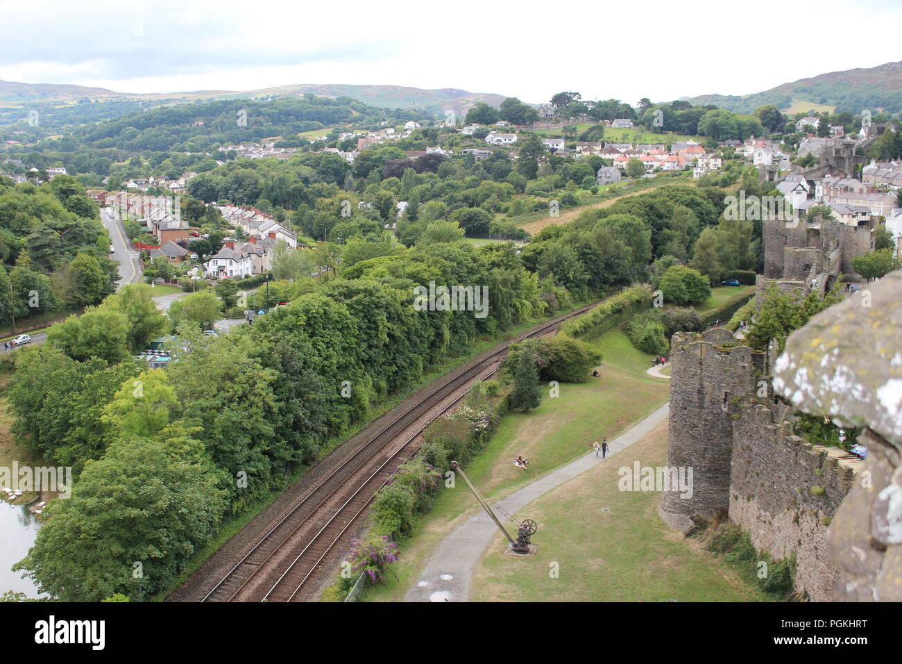 Conwy valley line hi-res stock photography and images - Alamy