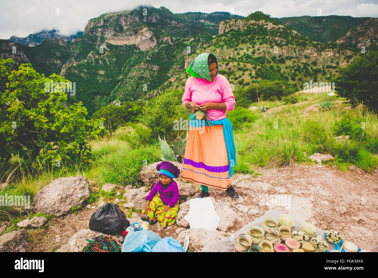 Creel, Chihuahua, Mexico. Creel station. Sierra Madre Occidental ...