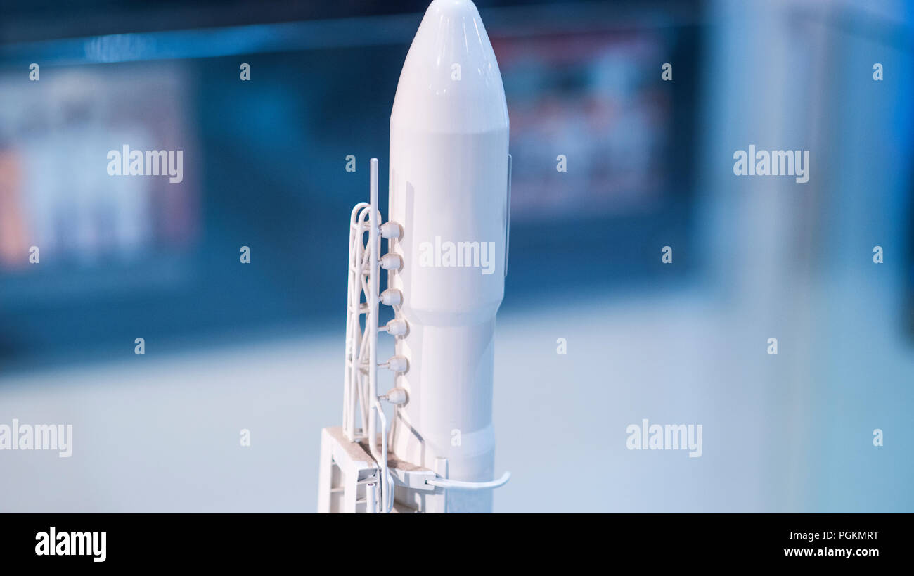 Detail of space rocket engine. Part of the rocket, close-up. Science ...