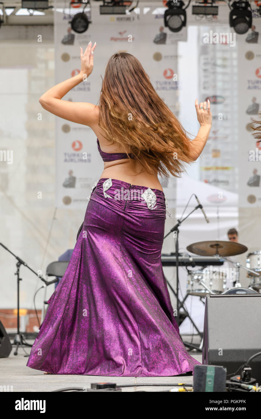 TORONTO, CANADA - AUGUST 4, 2018: TASTE OF THE MIDDLE EAST FESTIVAL ...