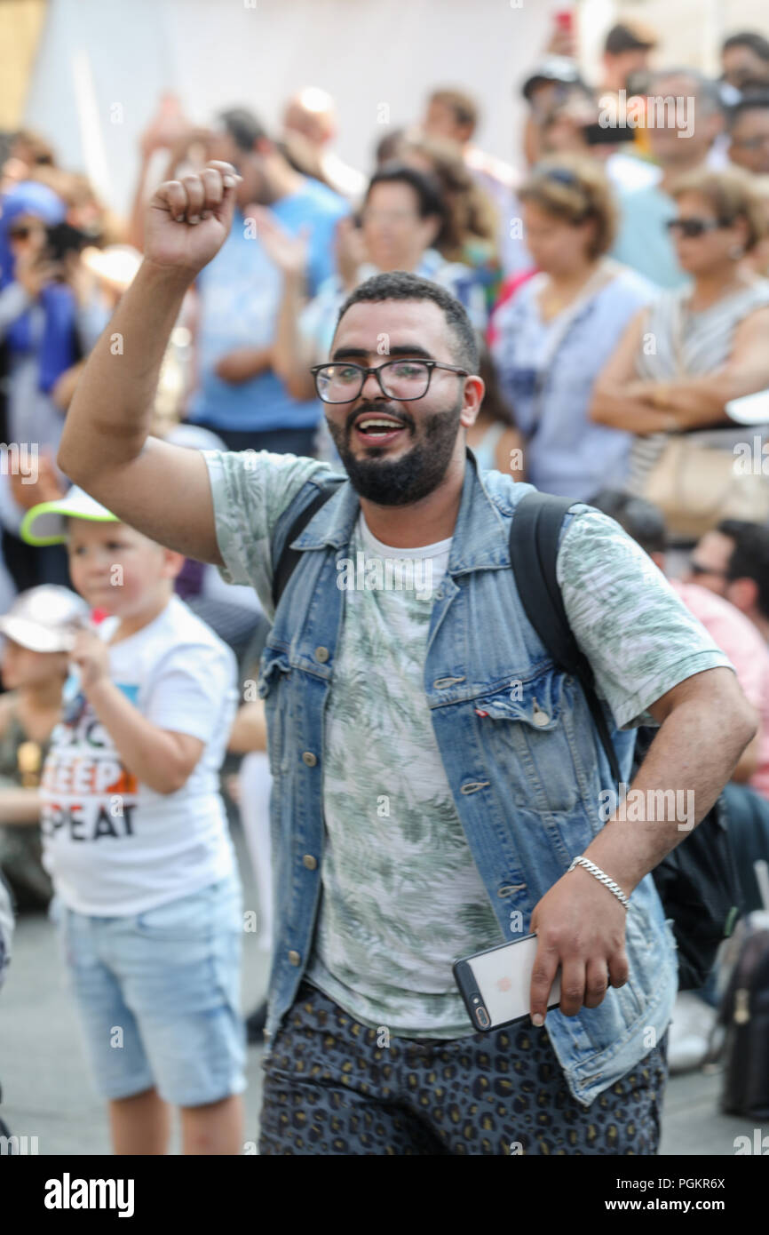 TORONTO, CANADA - AUGUST 4, 2018: TASTE OF THE MIDDLE EAST FESTIVAL ...