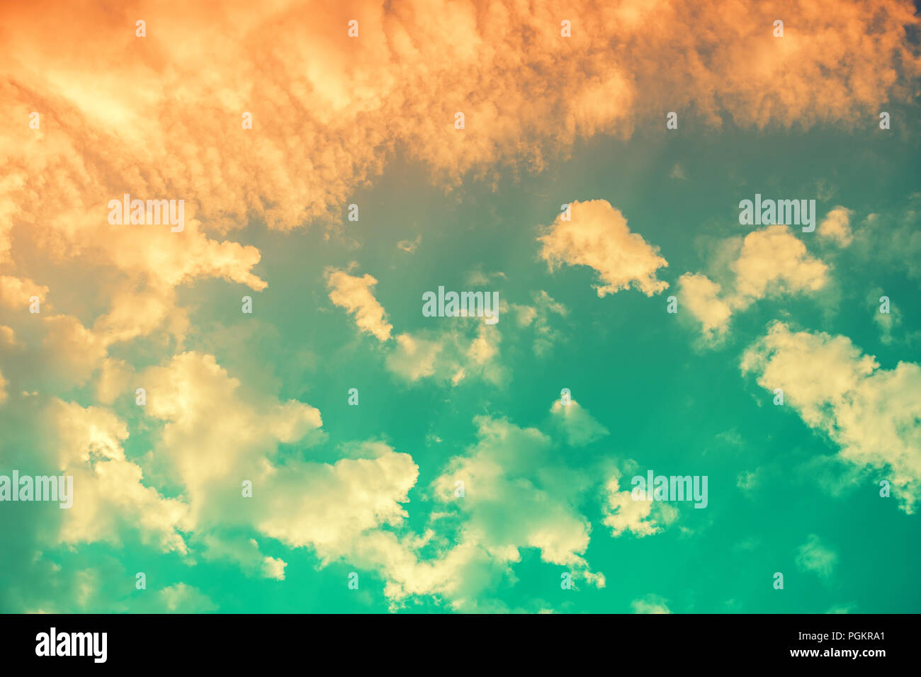 Gradient color cloud hi-res stock photography and images - Alamy