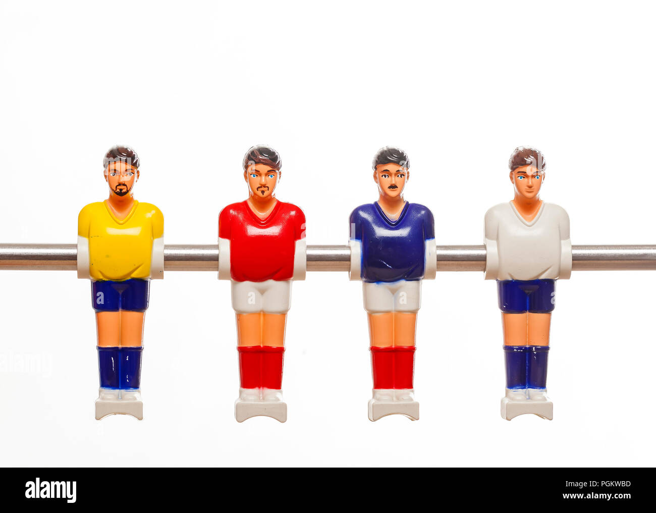 Foosball men Cut Out Stock Images & Pictures - Alamy