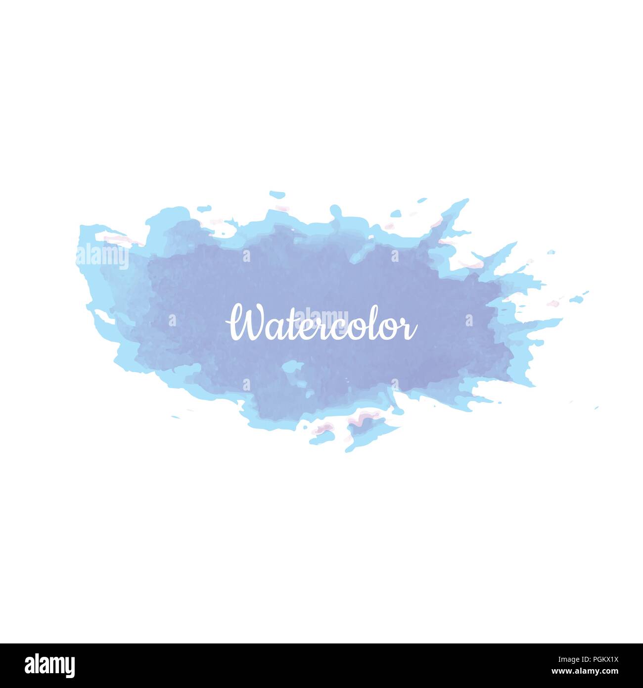 Watercolor background blue purple Stock Vector Images - Alamy
