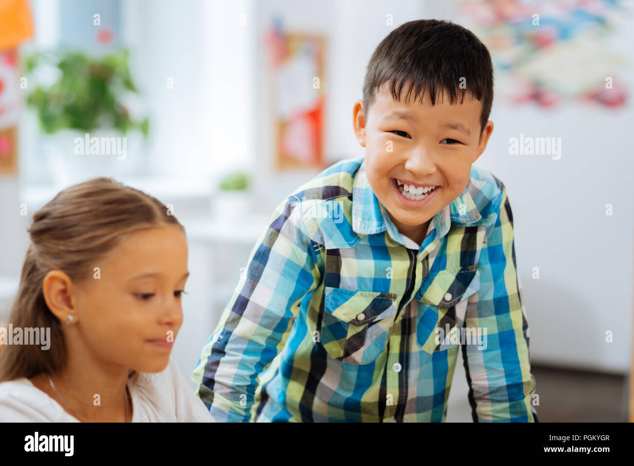 Class break hi-res stock photography and images - Alamy