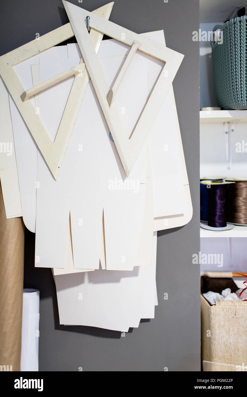 Tailoring forms hi-res stock photography and images - Alamy