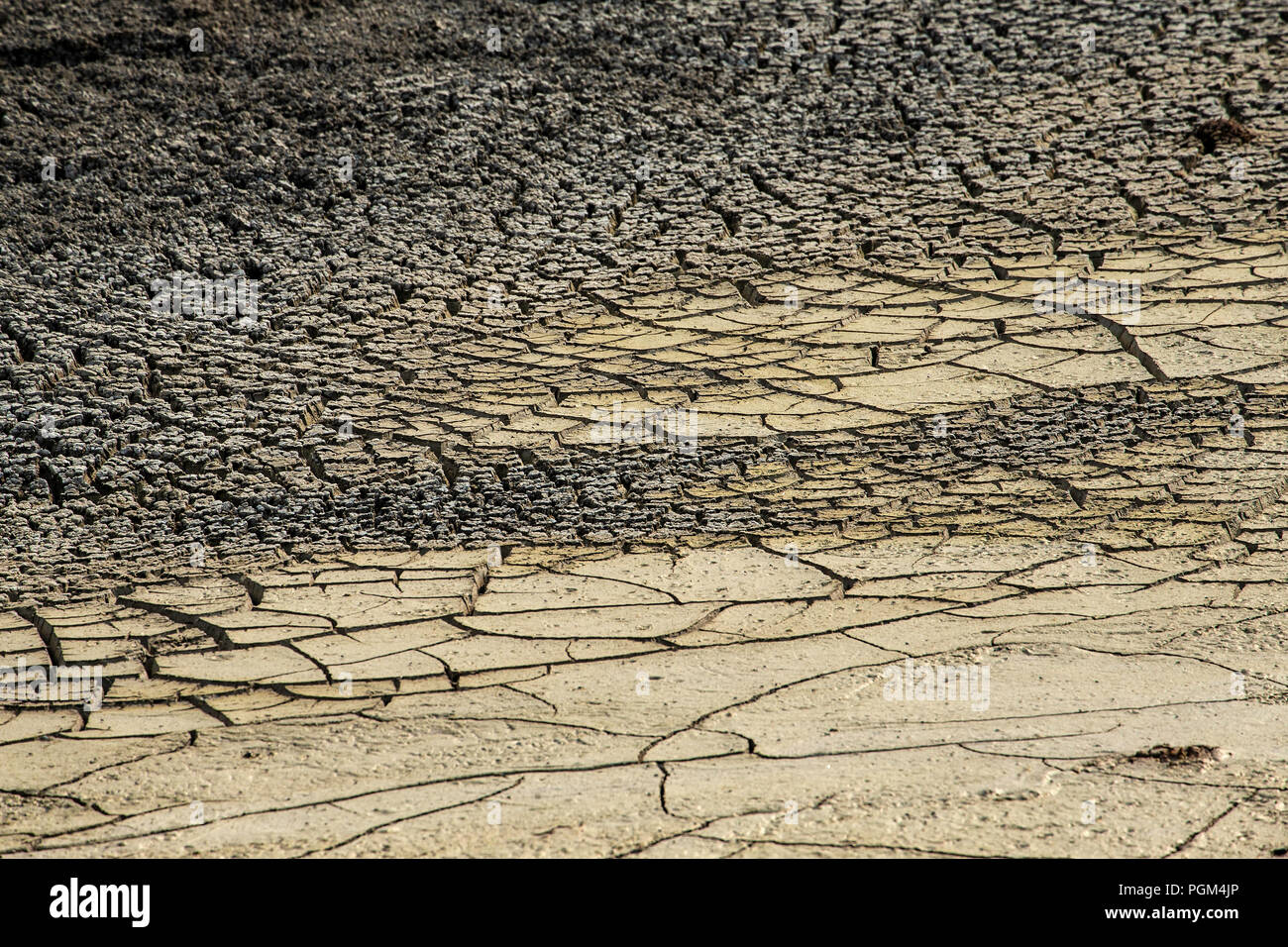 Cracks in mud texture hi-res stock photography and images - Alamy