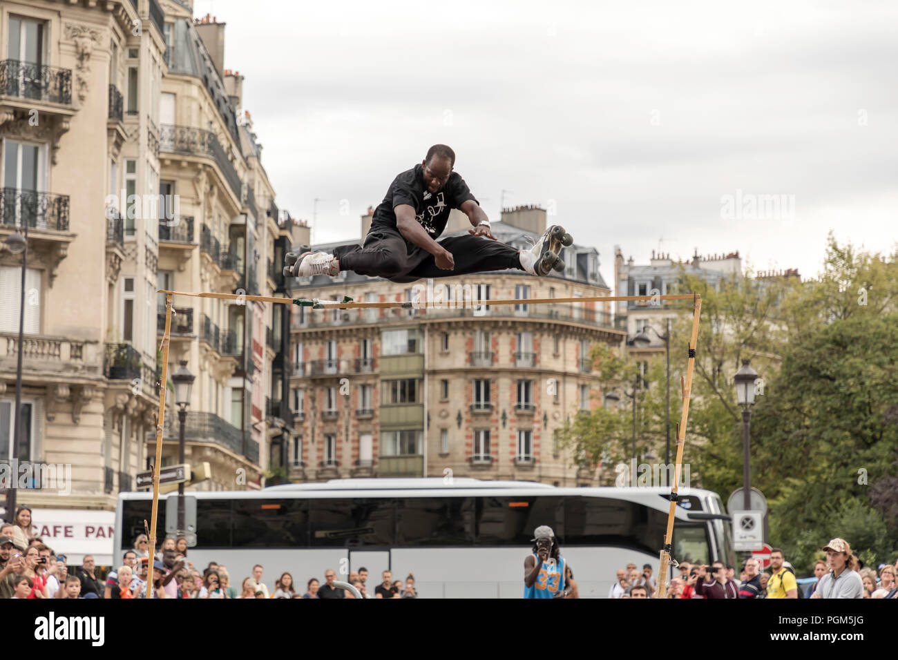 Acrobatic jump hi-res stock photography and images - Alamy