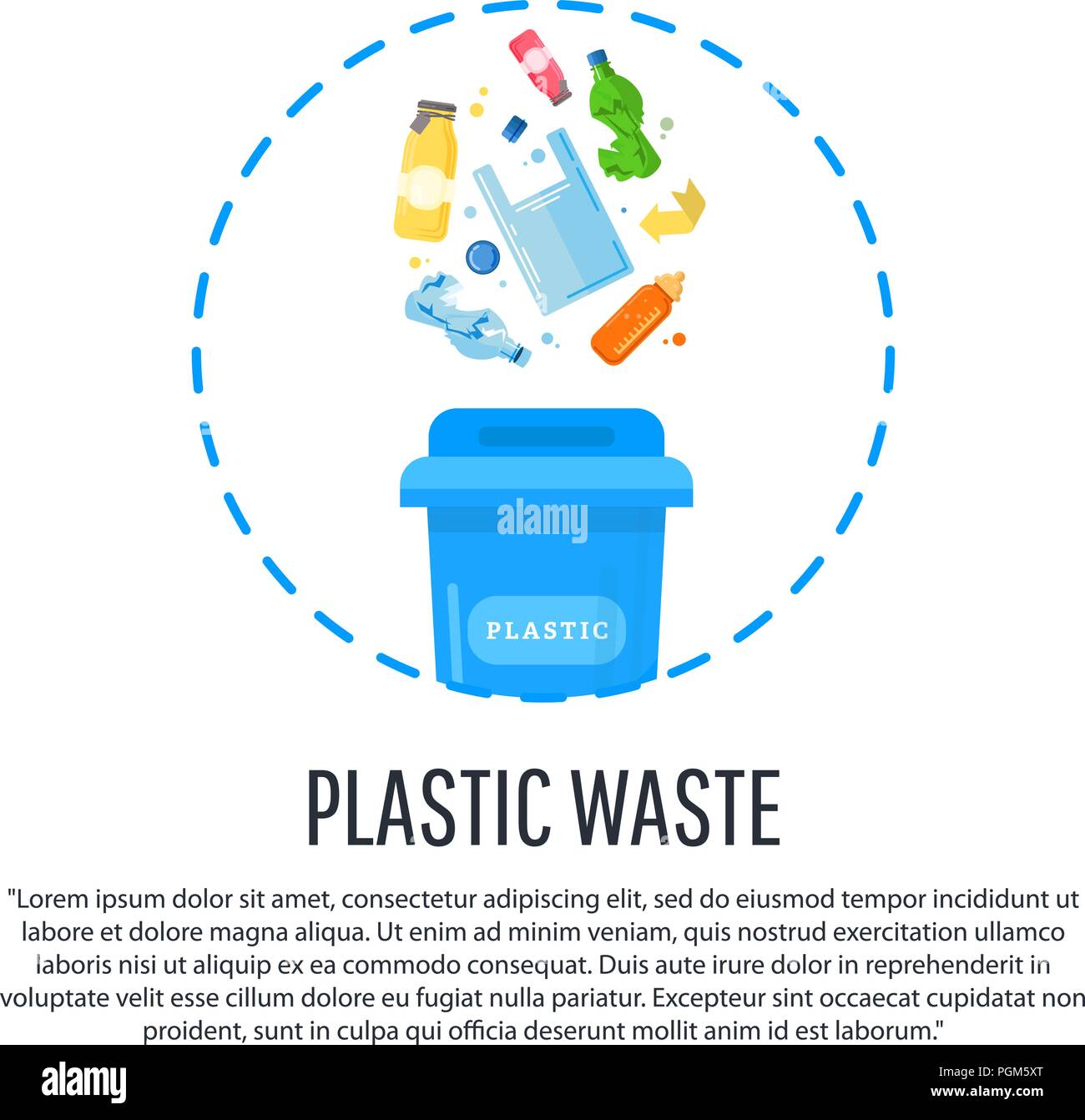 Keep clean and garbage sorting concept Gathering, sorting process of ...