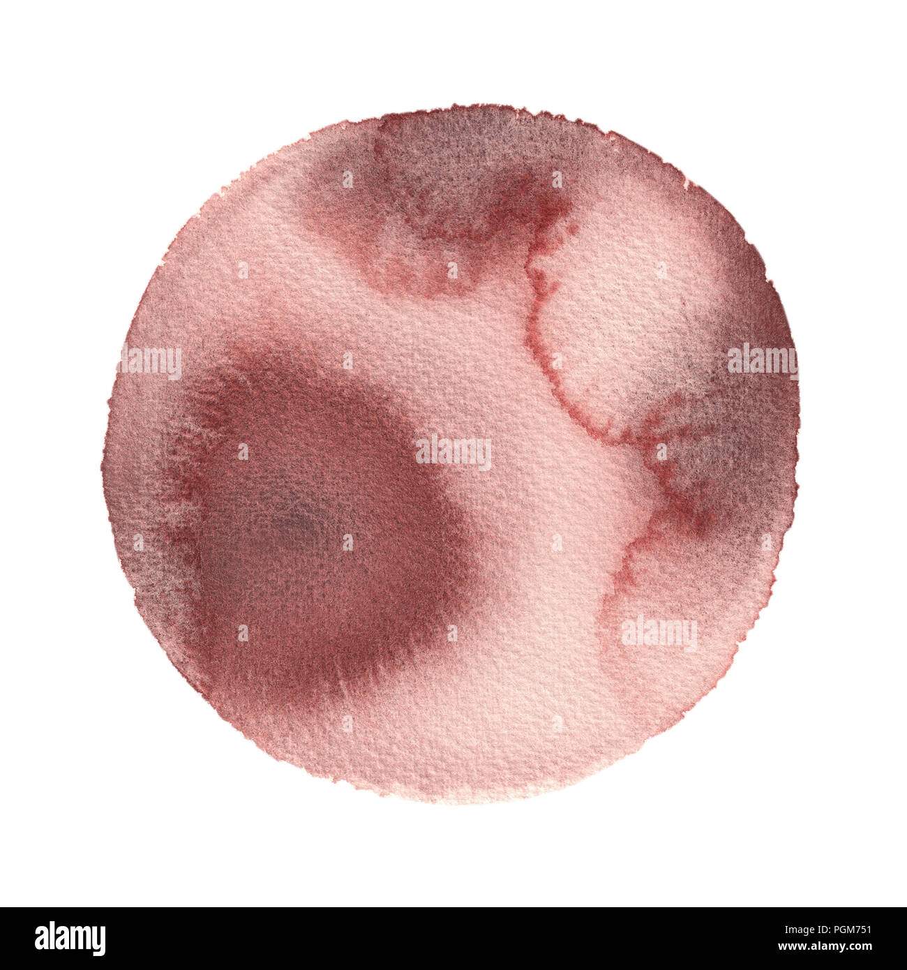 Abstract watercolor hand paint texture, isolated on white background ...