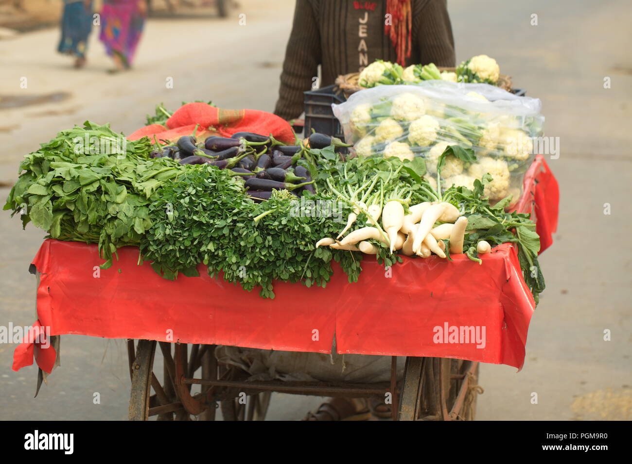 Indian man turban sells vegetables hi-res stock photography and images ...