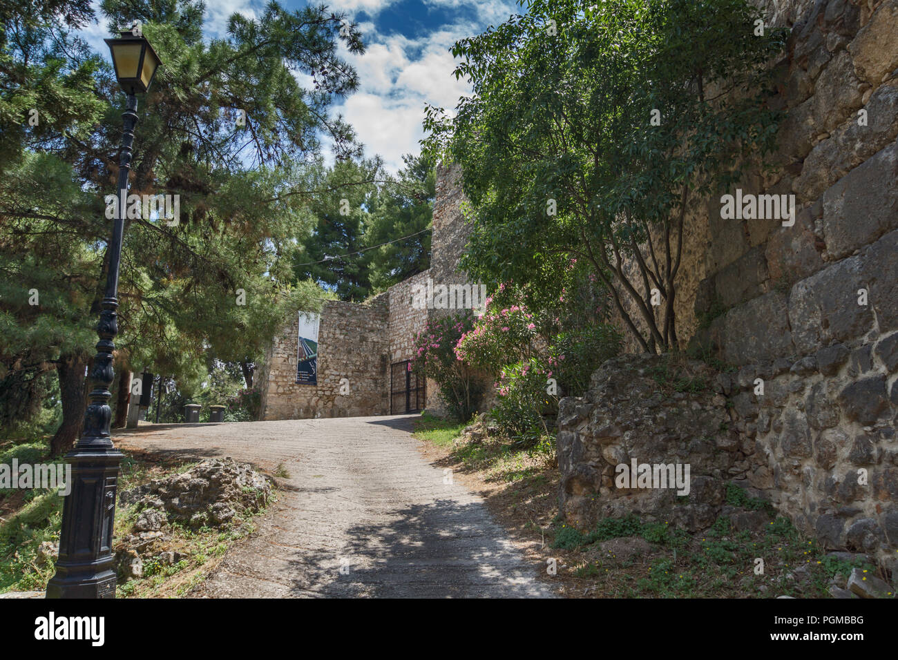 Panoramic view of Lamia City, Central Greece Stock Photo - Alamy