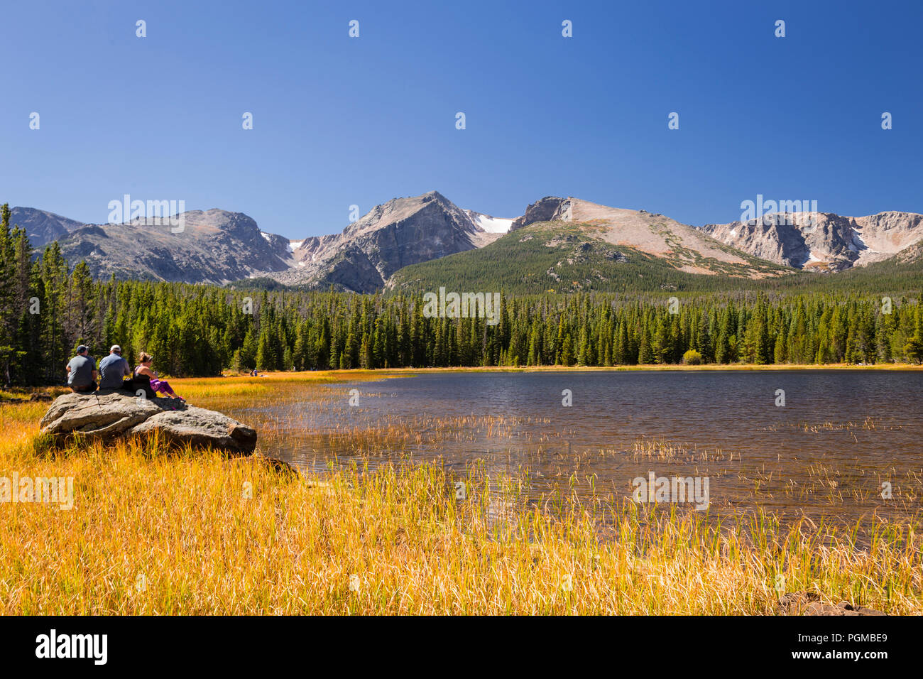 Bierstadt lake hi-res stock photography and images - Alamy