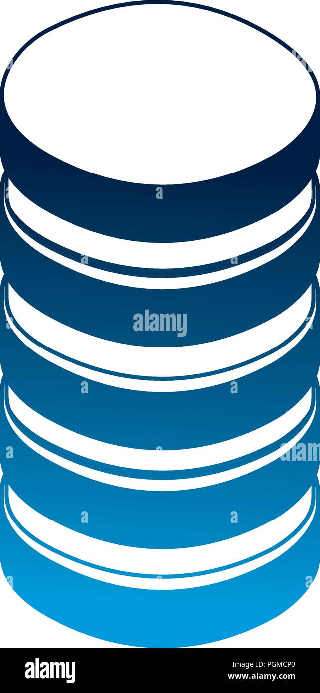 data center disks icon vector illustration design Stock Vector Image & Art - Alamy