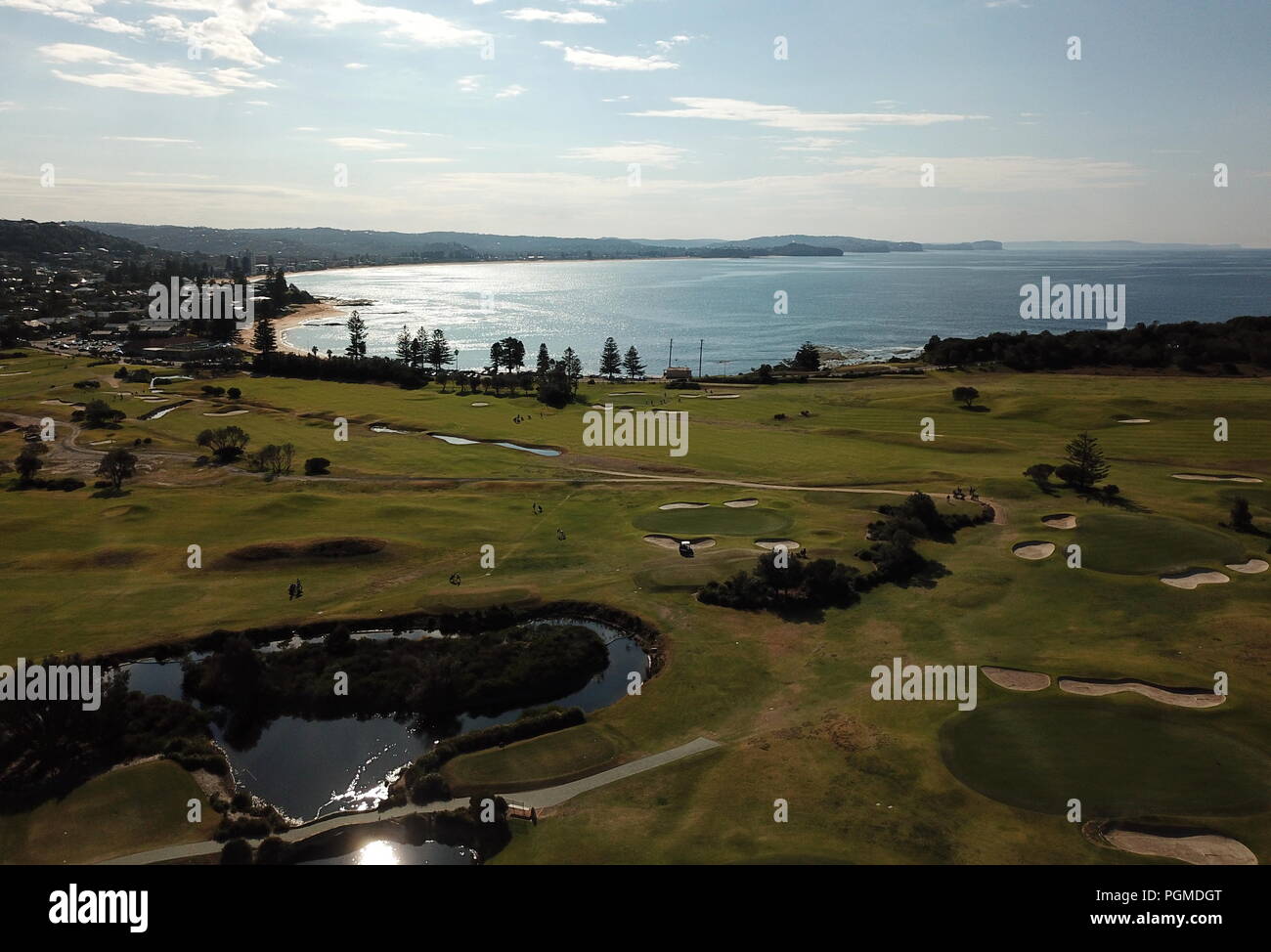Golf aerial australia hi-res stock photography and images - Alamy
