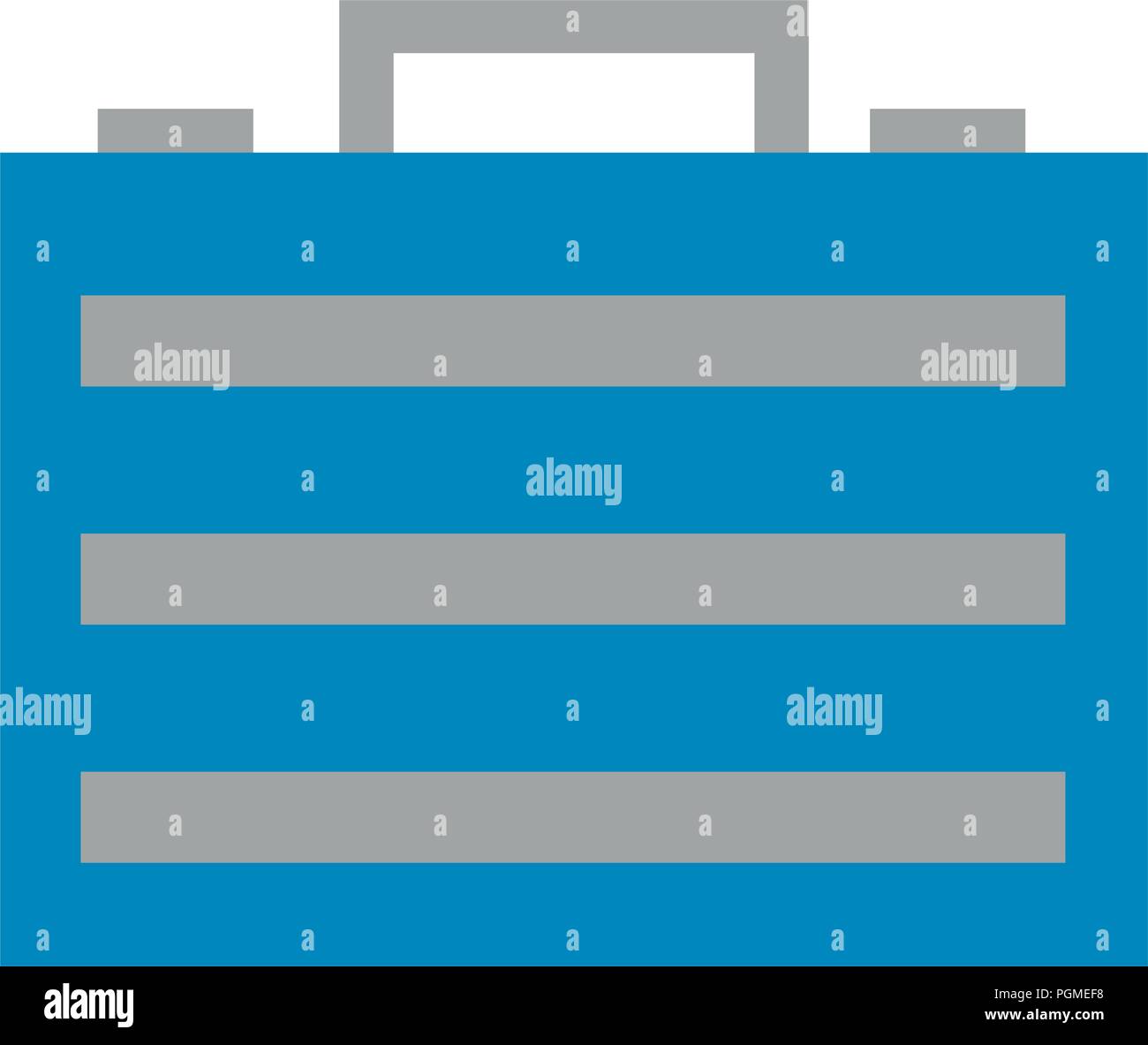 business briefcase object accessory icon Stock Vector Image & Art - Alamy
