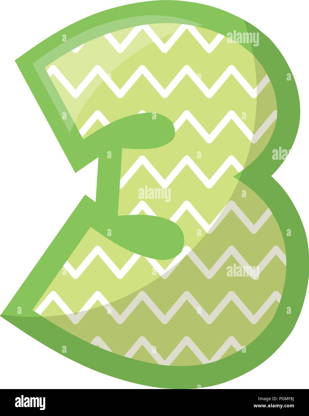 Number three comic style font hi-res stock photography and images - Alamy