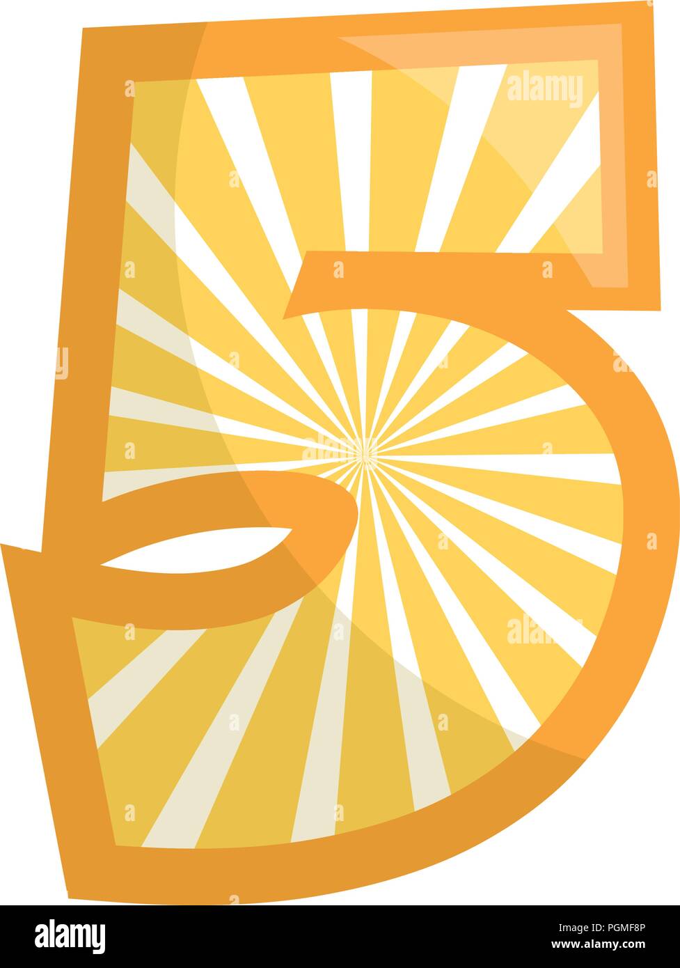 number five comic style Stock Vector Image & Art - Alamy