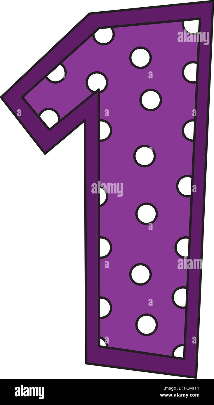 number one comic style Stock Vector Image & Art - Alamy