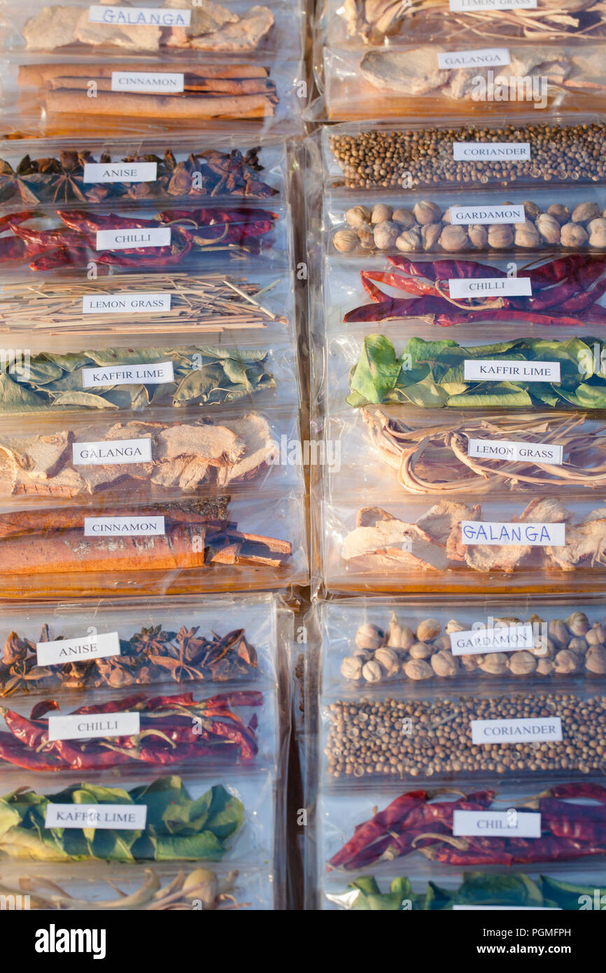 Packaged spices hi-res stock photography and images - Alamy