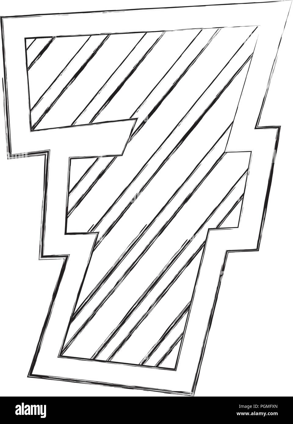 number seven comic style Stock Vector Image & Art - Alamy