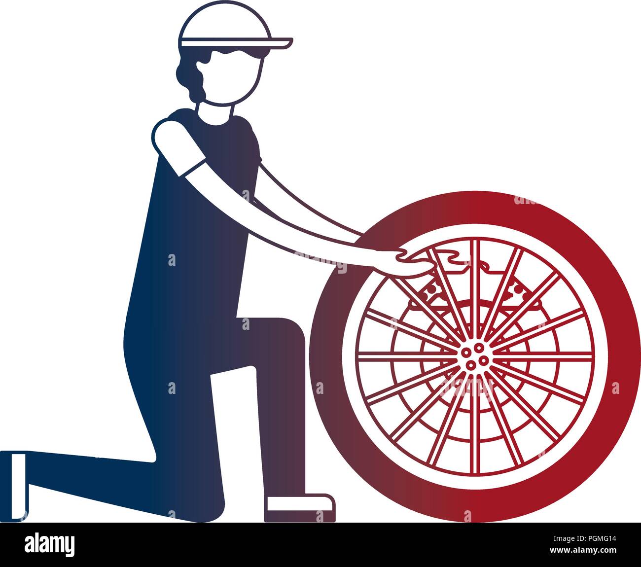 Silver brake Stock Vector Images - Alamy