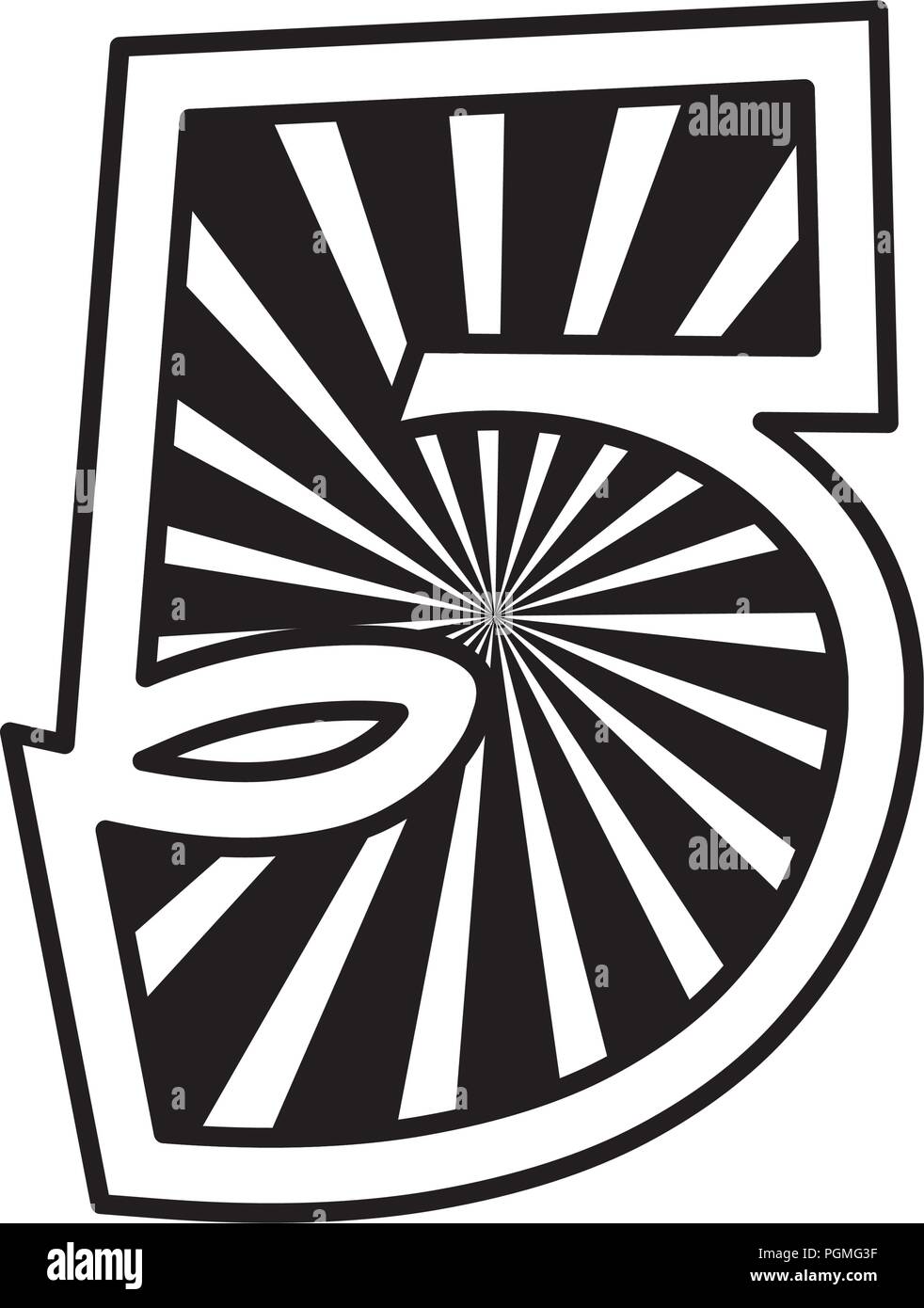 Five decorated Stock Vector Images - Alamy