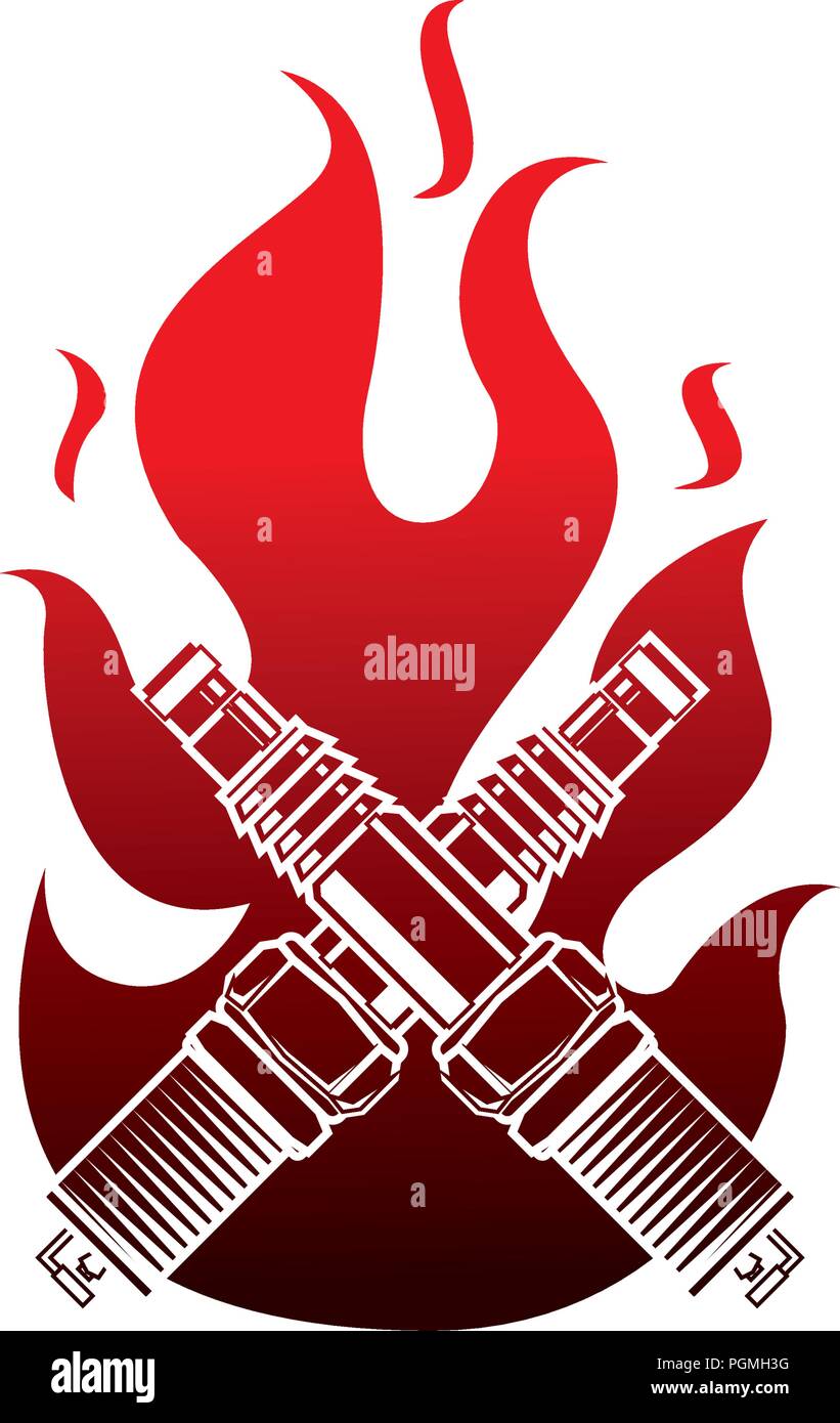 Fire engine detail Stock Vector Images - Alamy