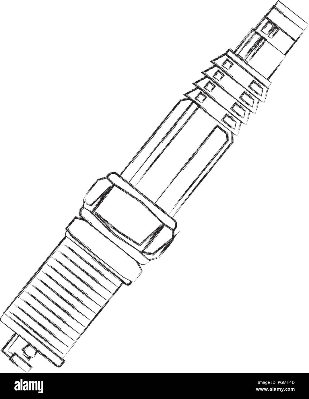 Car engine piston system Black and White Stock Photos & Images - Alamy